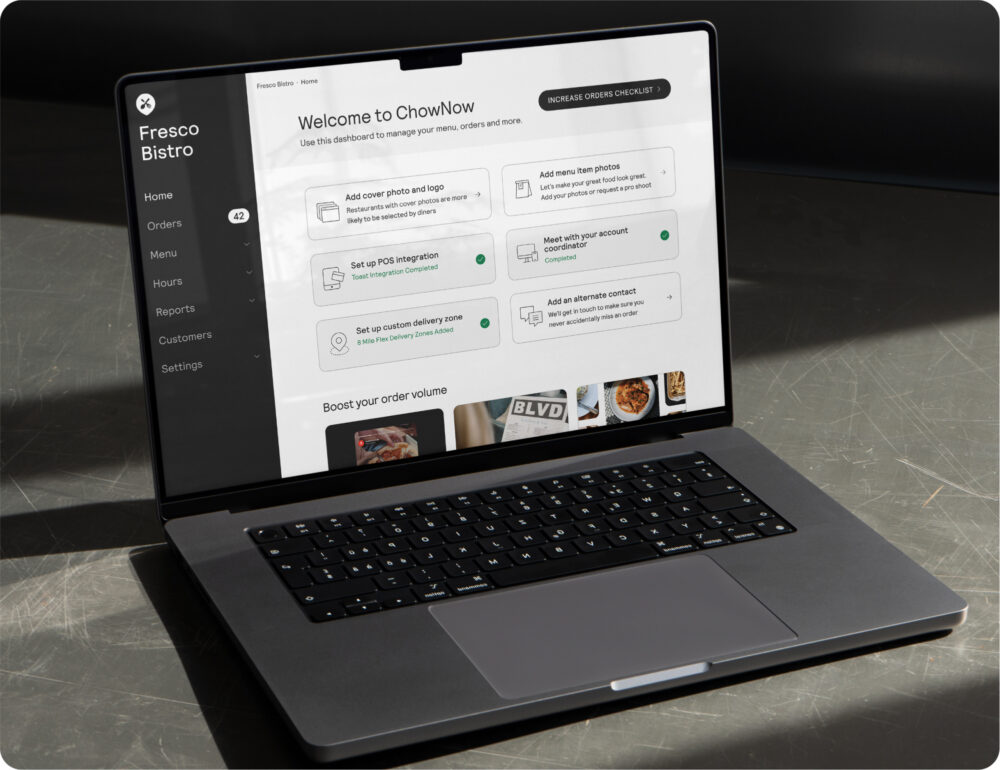 Better Online Ordering for Restaurants | ChowNow