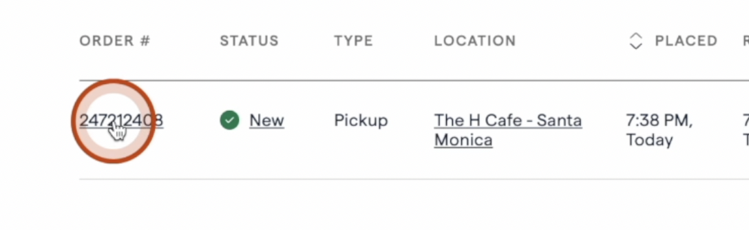 How do I accept orders on the Dashboard? - ChowNow