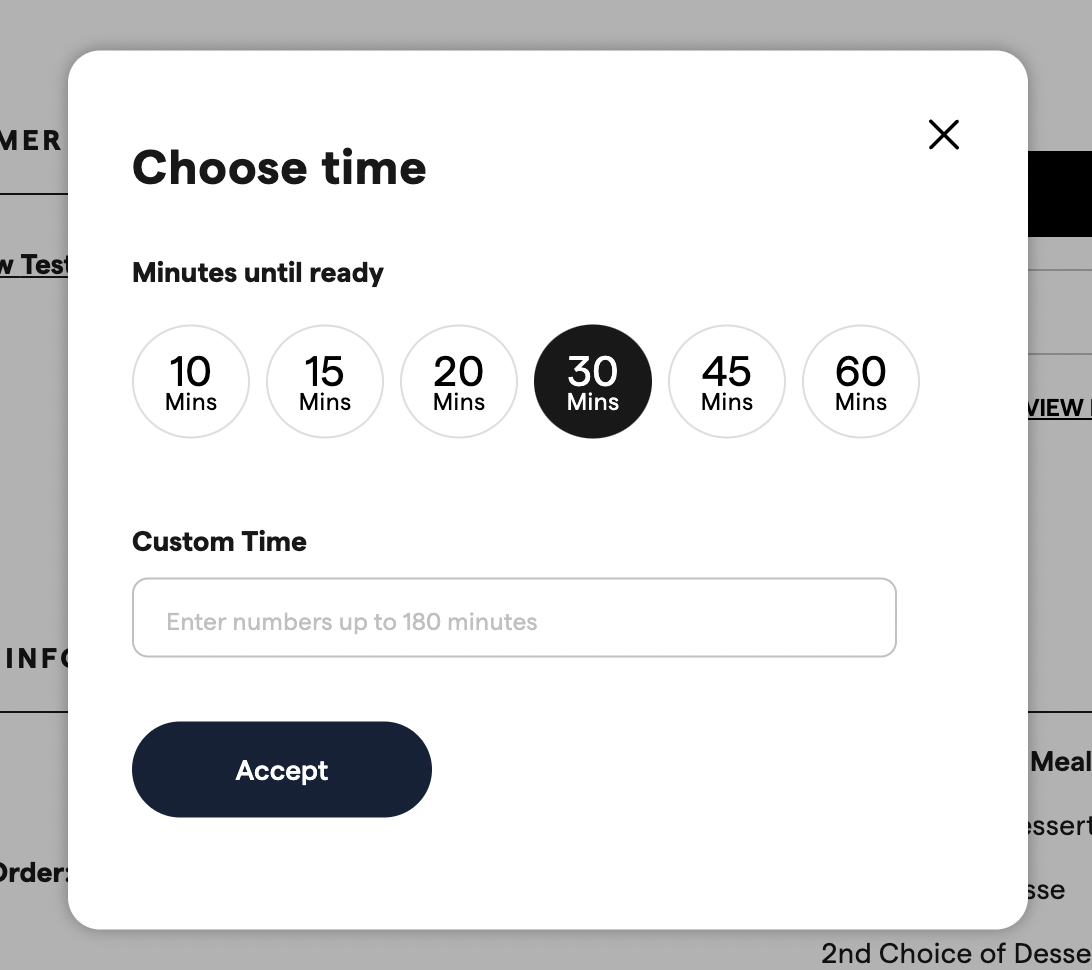 How do I accept orders on the Dashboard? - ChowNow
