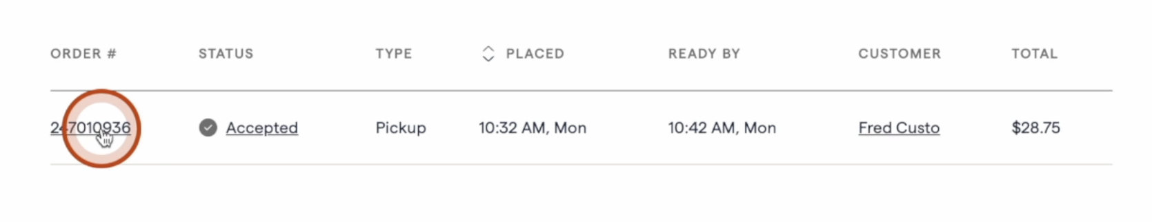 Where can I see my current and previous orders? - ChowNow