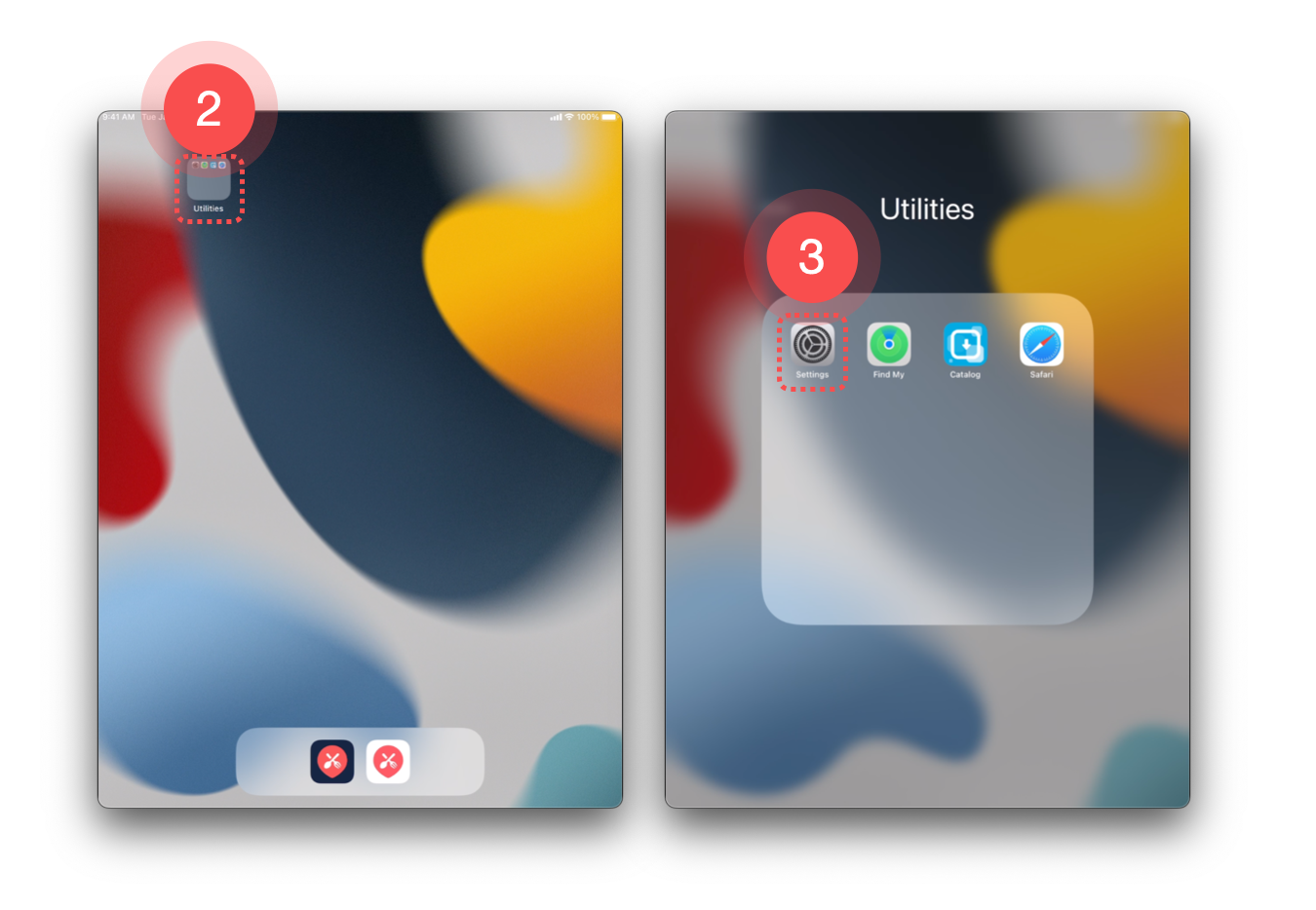 How do I switch the tablet into dark mode? - ChowNow