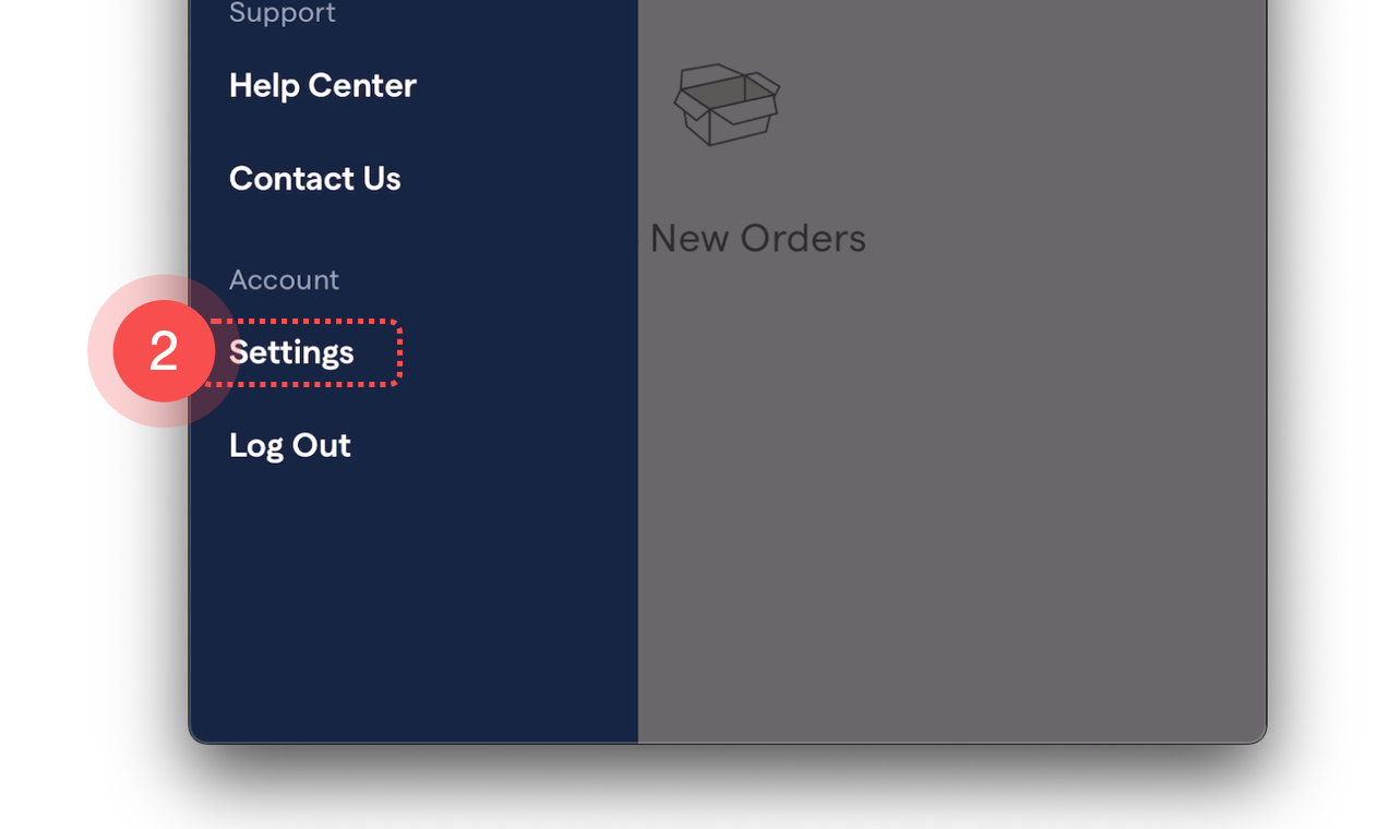 What options are available for printed receipts? - ChowNow