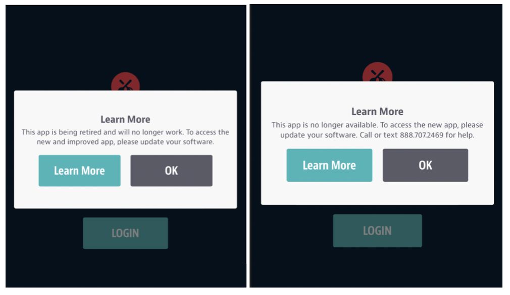 What do I do if my tablet is telling me there is a recommended or ...