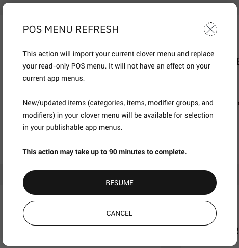 How to add new Items using POS Refresh - ChowNow