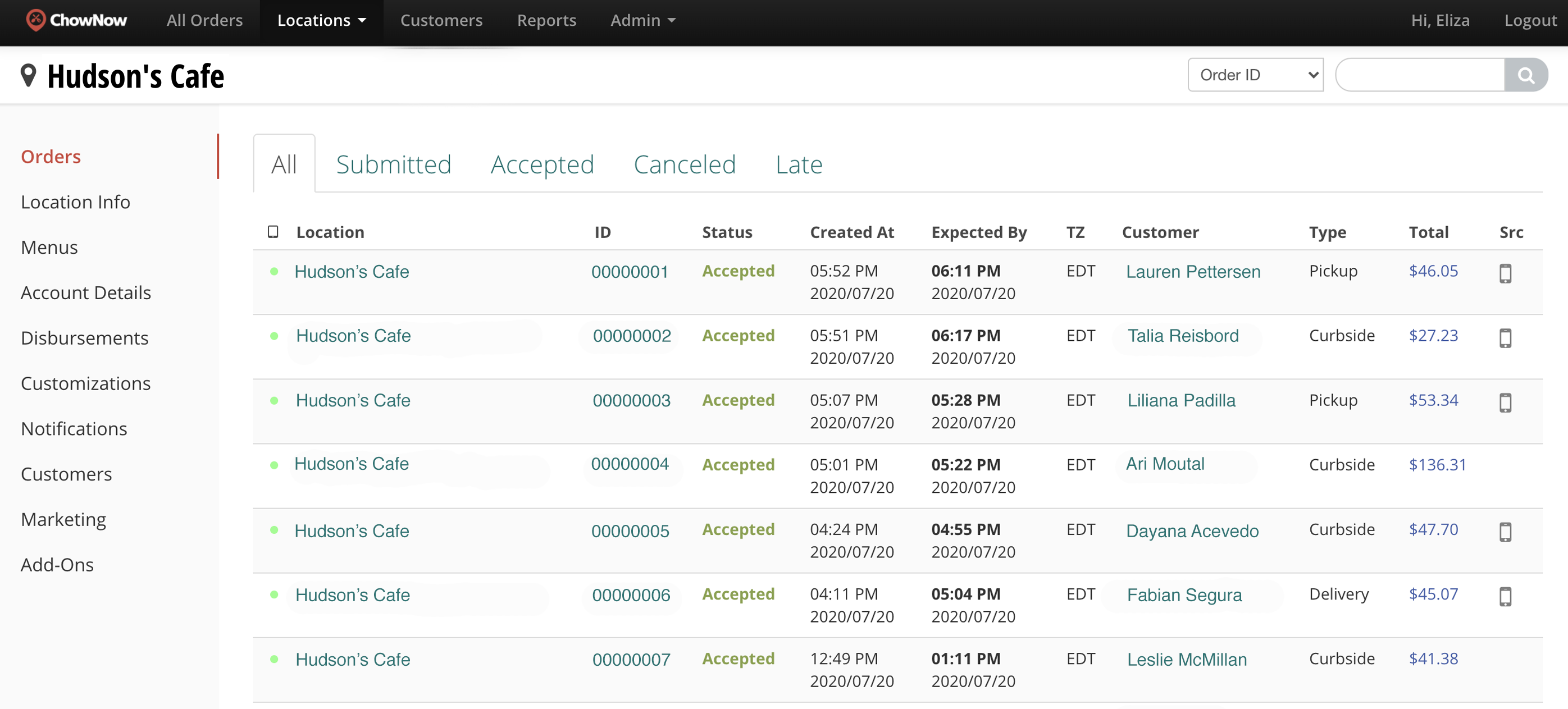Curbside Ordering with ChowNow - ChowNow