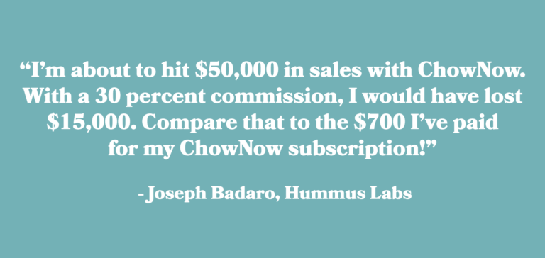 ChowNow For Restaurants: Your Top FAQs | ChowNow